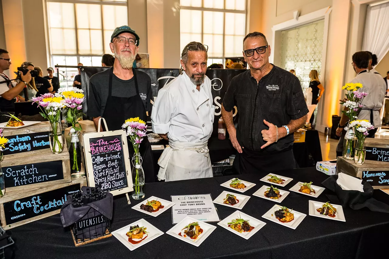Everyone we saw at Meet The Chefs 2023 at The Vault in downtown Tampa ...