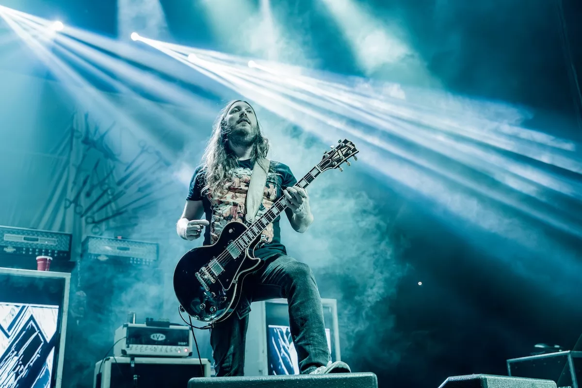 Photos: Swedish metal giant Meshuggah rewrites the rules of reality at ...